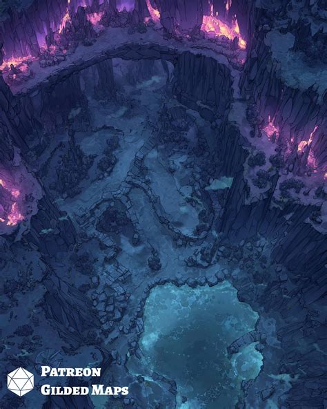 Underdark Battlemap Dnd Map Dungeons And Dragons Battlemap Roll20