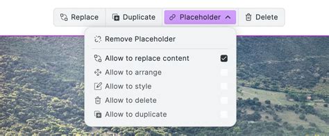 Placeholders React Imgly Docs