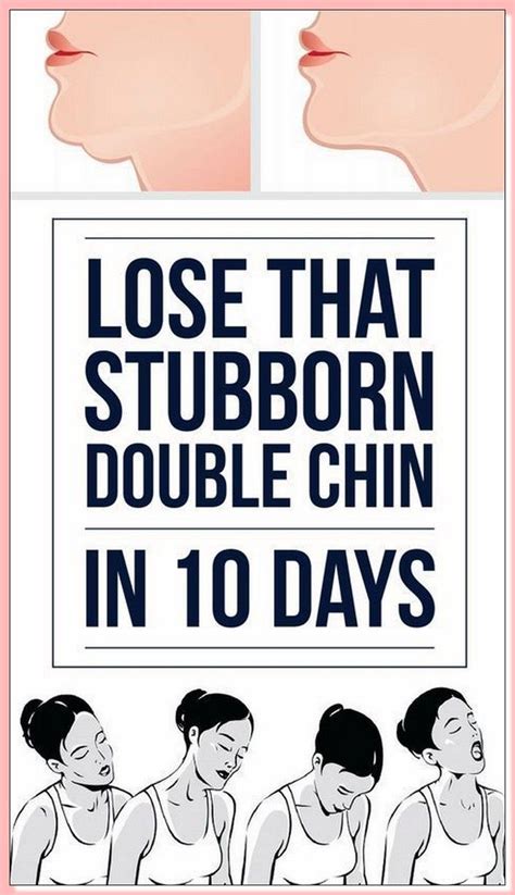 Home Remedies And Facial Exercise To Get Rid Of Double Chin Wrap