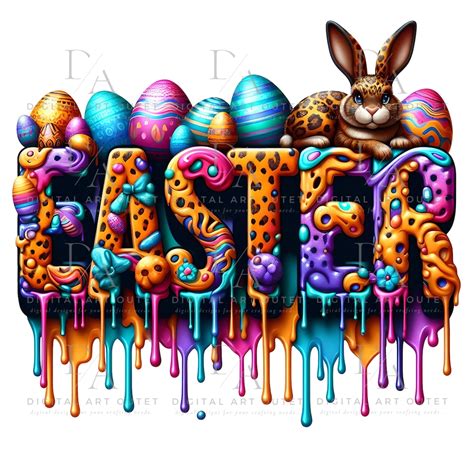 Cute Easter Png Sublimation Design Etsy