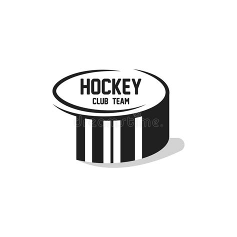Ice Hockey Logo Emblem Badges Labels And Design Elements Stock