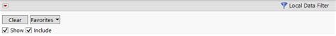 Local Data Filter Dont Disable The Select Option 💚 Jmp User