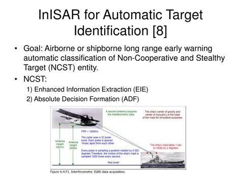 Ppt Interferometric Inverse Synthetic Aperture Radar Inisar