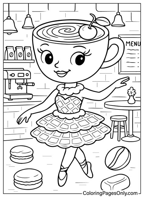 30 Ballerina Cappuccina Coloring Pages Free Printable Pdf And Online