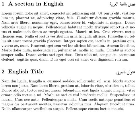 Sectioning Left And Right Aligned Section Title On One Line TeX LaTeX Stack Exchange