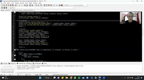 Ömer Aşkın 20010078 Blm2512 Veri Yapıları Ve Algoritmalar ödev1 Youtube