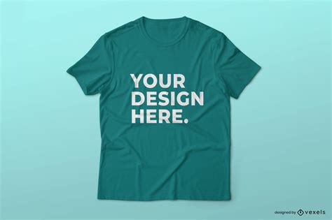 Simple T Shirt Mockup Design Vector Download