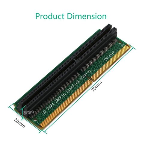 SO DIMM 260Pin DDR4 Memory Test Protection Adapter Grandado