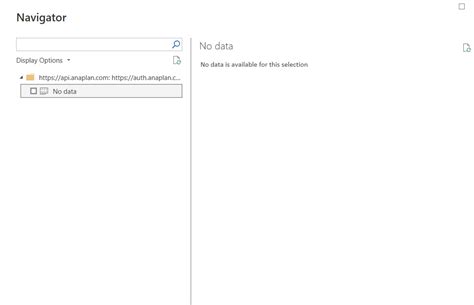 Anaplan Power Bi Connection Using Basic Auth Blank Source — Anaplan