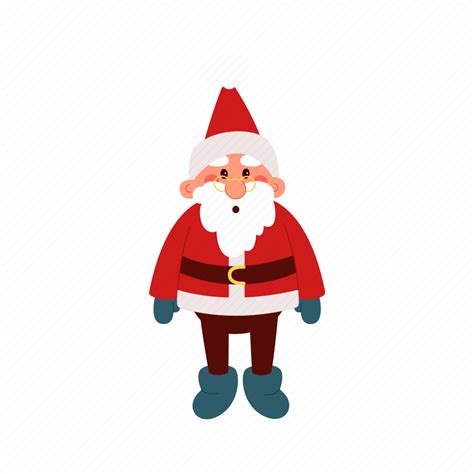 Elements Cute Funny Santa Claus E39 Icon Download On Iconfinder