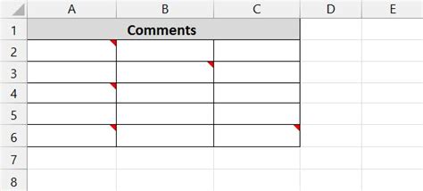How To Delete A Comment In Excel
