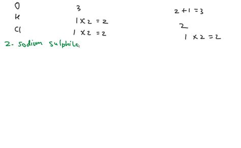 Solved I Need Help Balancing This Equation 1 Sodium Carbonate