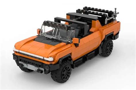 A Gmc Hummer Ev Fan Created This Awesome Lego Model