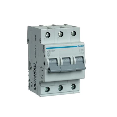 Automatinis Jungiklis Mc325 C25a 3p 6ka Hager Automatika Prekių