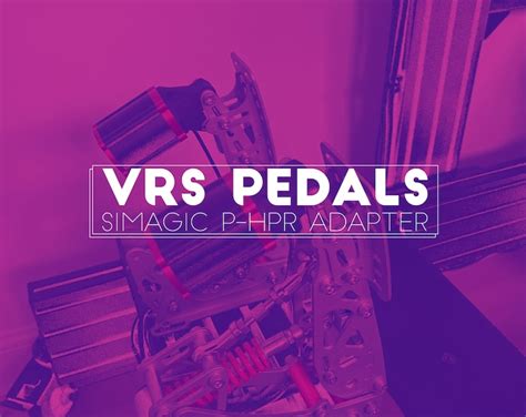 SIMAGIC P HPR Haptic Shaker Reactor Adapter Mount For VRS Pedals Etsy