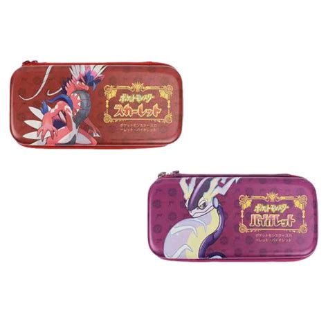 Scarlet Violet Switch Travel Bag Koraidon Miraidon Switch Oled Carrying
