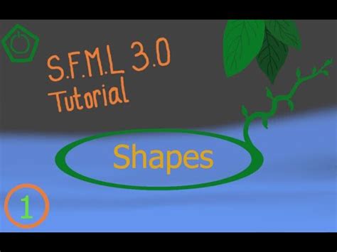 SFML Tutorial Shapes YouTube