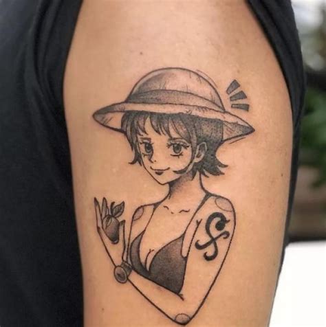 20 Inspiring Nami Tattoo Designs From One Piece Art And Design