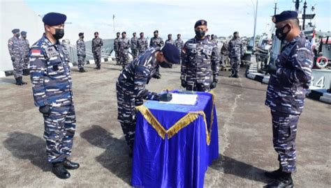 Dansatrol Lantamal Iv Pimpin Sertijab Komandan Kri Krait 827 Cnb Kepri