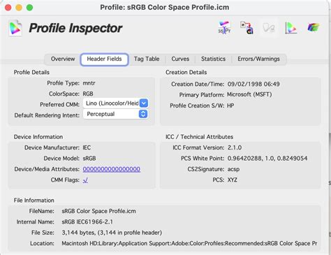 Solved Srgb Iec61966 21 Color Profile And Photoshop 24 2 Adobe