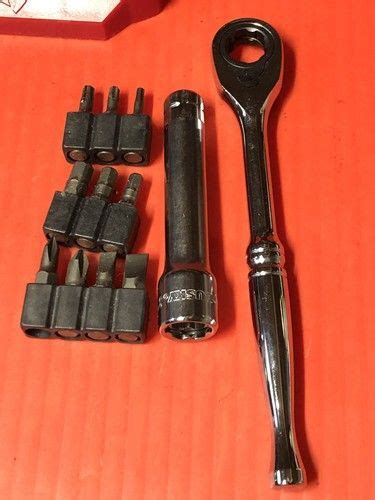 Husky Pass Through Socket Set Ratchet Extension Sae And Metric Sockets Bits 4893105178