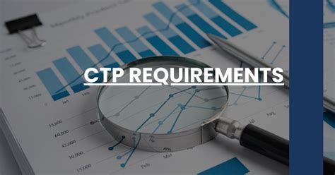 Ctp Requirements Ctp Prep