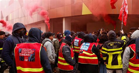 Protesta Contra La Reforma Jubilatoria En Francia Los Sindicatos Le