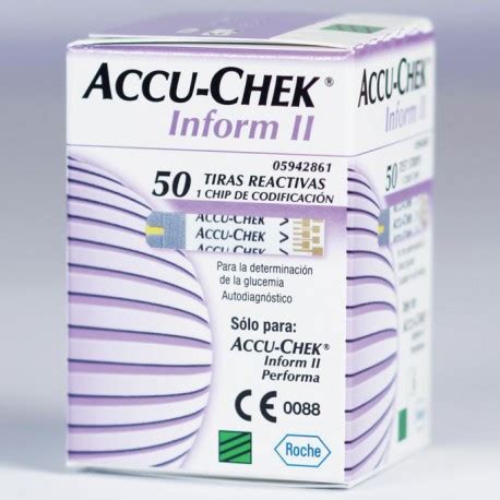 Accu Chek Inform II Test Strips 50 Pack