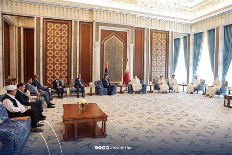قناة تبادل أمير دولة قطر الشيخ تميم بن حمد آل ثاني،يستقبل رئيس