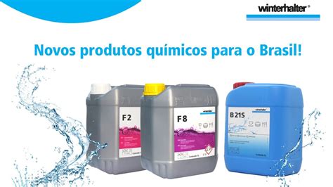 Lançamento Dos Produtos Químicos Para Lava Louças F2 F8 E B21s Da