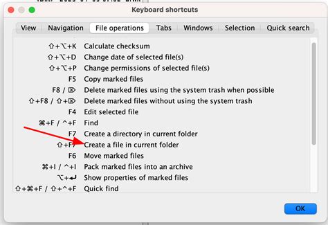 Creating A File Inconsistent Shortcut Name And Could We Have Shiftf4 · Issue 927