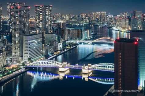 中央区（銀座、日本橋、晴海、築地）の夜景スポット一覧