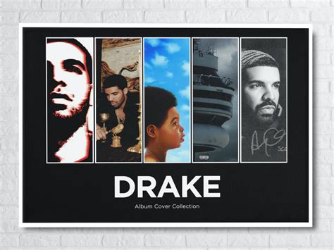 Drake Poster Drake Album Cover Poster Drake Poster Print Etsy