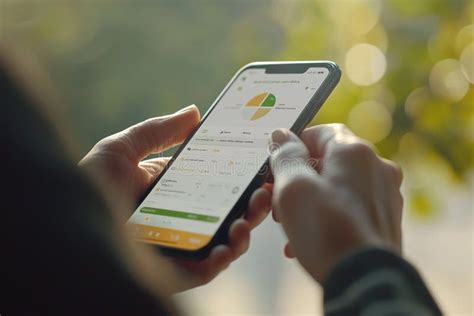 Analyzing Data On Smartphone Screen Stock Illustration Illustration Of Digital Data 366069139