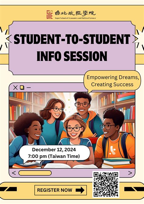 2025 Fall Admission Student To Student Info Session Taipei School