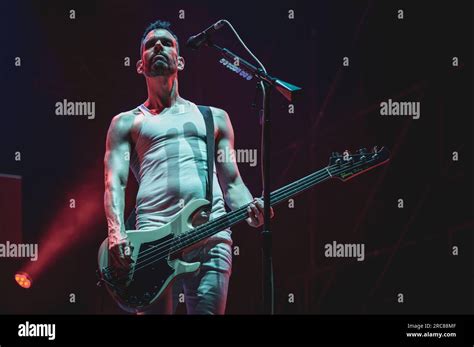 TORINO STUPINIGI SONIC PARK FESTIVAL ITALY Stefan Olsdal Bassistguitarist Of The