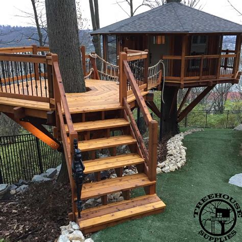 16 Octagon Treehouse Plan Standard Treehouse Plans And Attachment