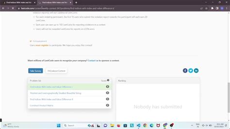 100096 Find Indices With Indexandvalue Difference I Leetcode