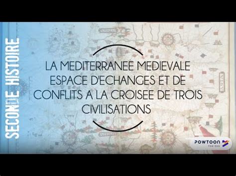 Smartprof SECONDE La Méditerranée médiévale espace d échanges et