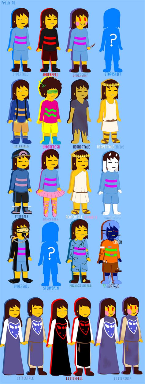 Frisk Au By Mlprainbow10 On Deviantart