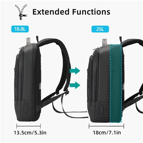 Sac à dos étanche extensible pour ordinateur portable HEROIC KNIGHT