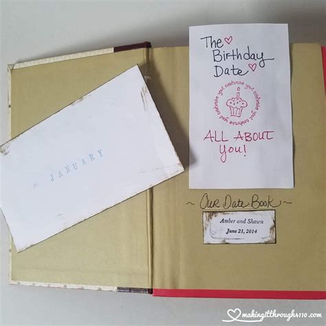 How To Make A Date Book
