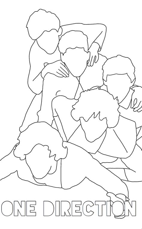 Dibujos De One Direction Para Imprimir Durante La Transmisi N Del