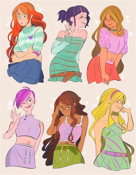 Winx Club By Eszart On Deviantart