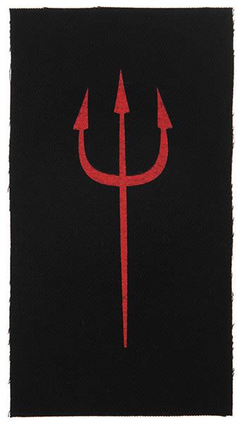 Devils Pitchfork 153376 1 Small Printed Patch King Of Patches