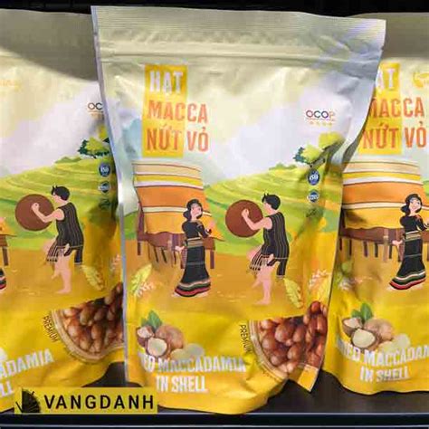 Hạt Macca Sấy Hũ 500g — Giòn Tan Thơm Ngậy Bùi Béo