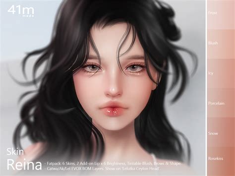 Second Life Marketplace 41m Skin Reina Evox Fatpack
