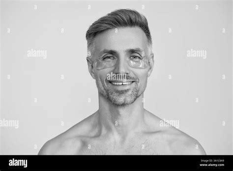 Spa Care Eye Patch Beauty Man Face With Under Eye Collagen Pads