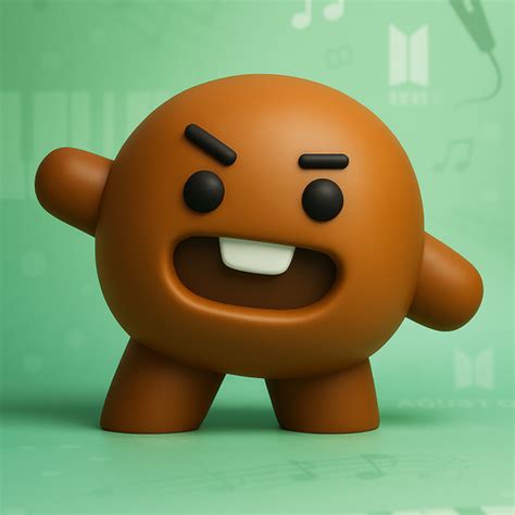 🧸 Bt21 Suga Shooky・ Stl File For 3d Printing・cults