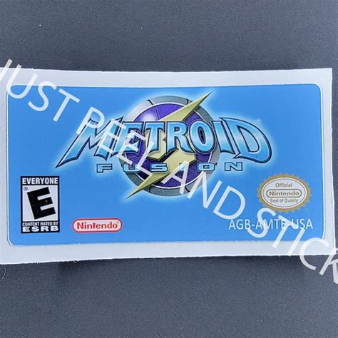 Gba Game Replacement Labels Etsy